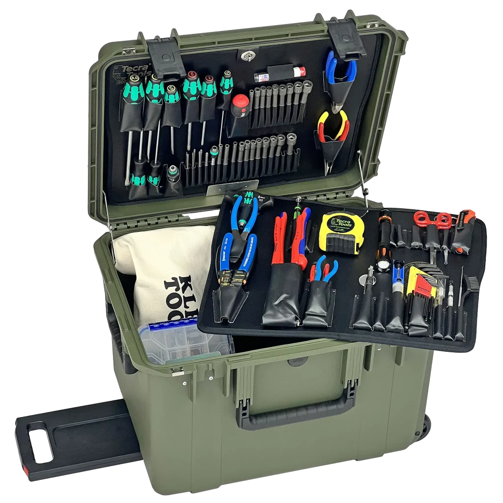 Master Tech Biomedical Repair Kit in 14 Inch Lifetime Warranty Wheeled ...