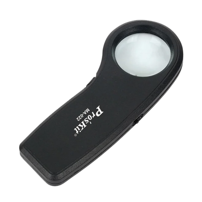 Handheld 7.5x LED Lighted Magnifier with UV - Tecratools
