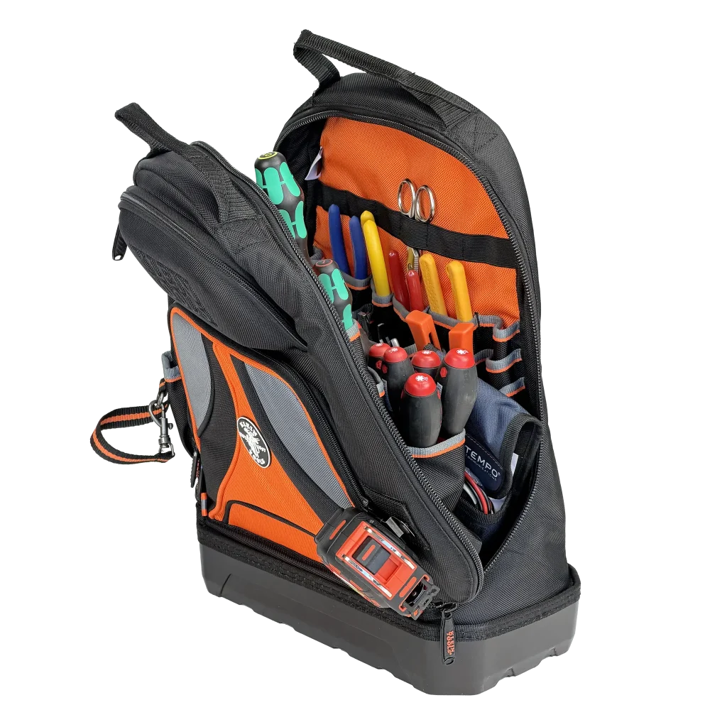 Coax Network CCTV Security Tool Kit in Klein Backpack Tool Case ...