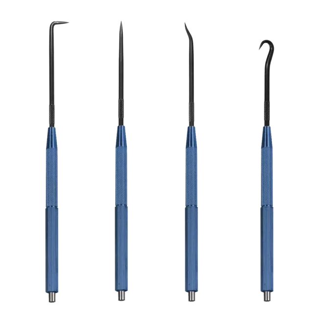 Moody Scriber/Pick 4-Piece Set with Magnetic End Handles - Tecratools