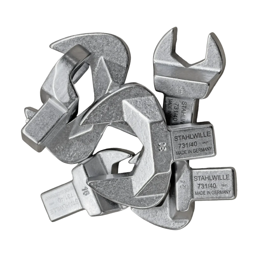 Stahlwille Rectangular Open End Fitting 6-piece Torque Set - Tecratools