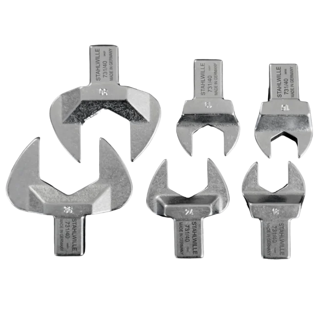 Stahlwille Rectangular Open End Fitting 6-piece Torque Set - Tecratools