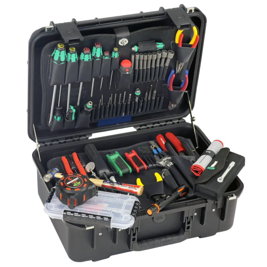Ultra Pro Field Service Kit in 7 Inch Lifetime Warranty Black Tool Case ...