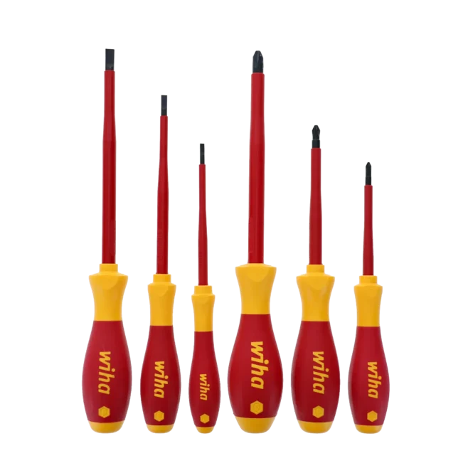 Wiha Insulated 6-Piece Screwdriver Set - Tecratools