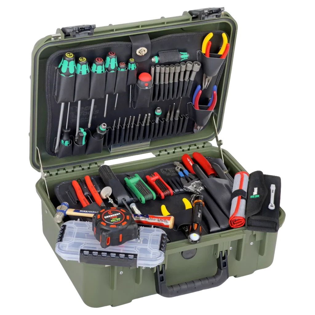 Ultra Pro Field Service Kit in 7 Inch Lifetime Warranty Olive Drab Tool ...