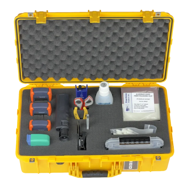 Pro Fiber Optic Single/Multimode Test & Restoration Tool Kit - Tecratools